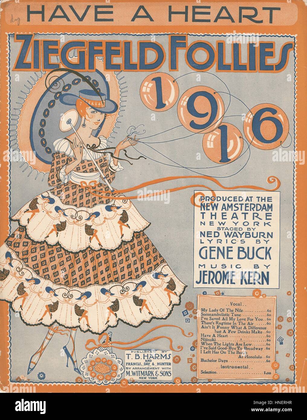 Ziegfeld follies 1916 hi-res stock photography and images - Alamy