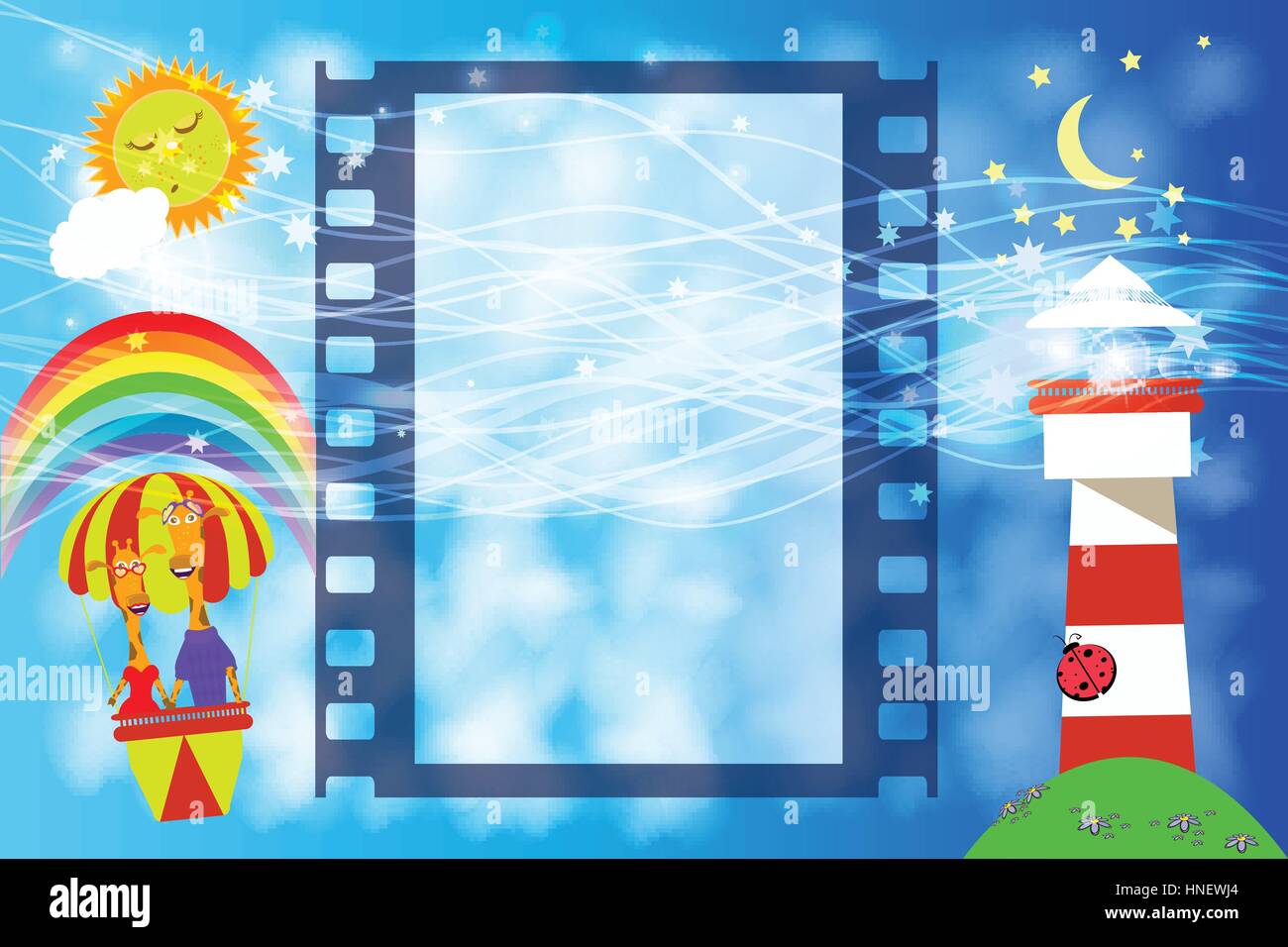 Frame page border cute kid High Resolution Stock Photography and Images ...