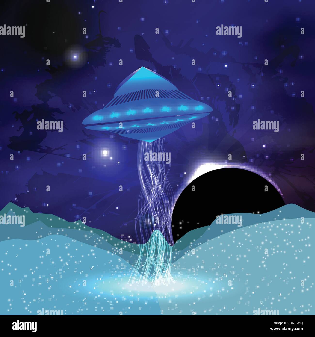 Sun surface area Stock Vector Images - Alamy