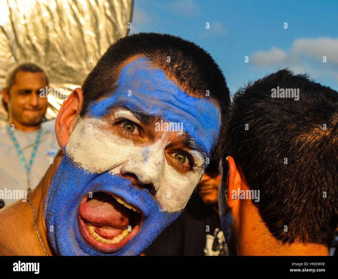 World cup body paint hi-res stock photography and images - Alamy