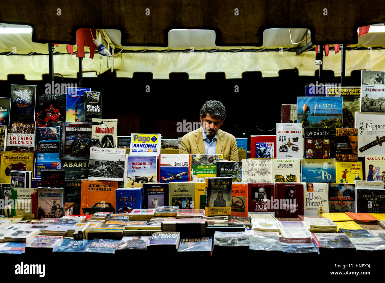 Book fair colourful hi-res stock photography and images - Alamy