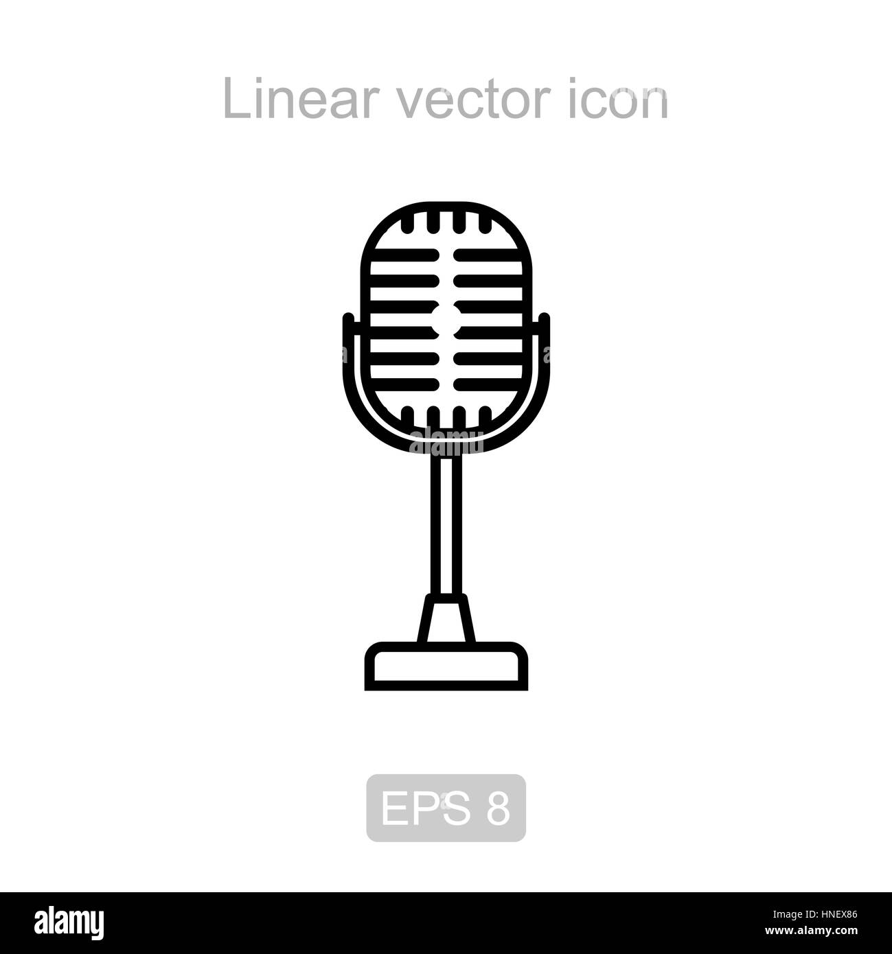 Microphone in Cut Out Stock Images & Pictures - Alamy