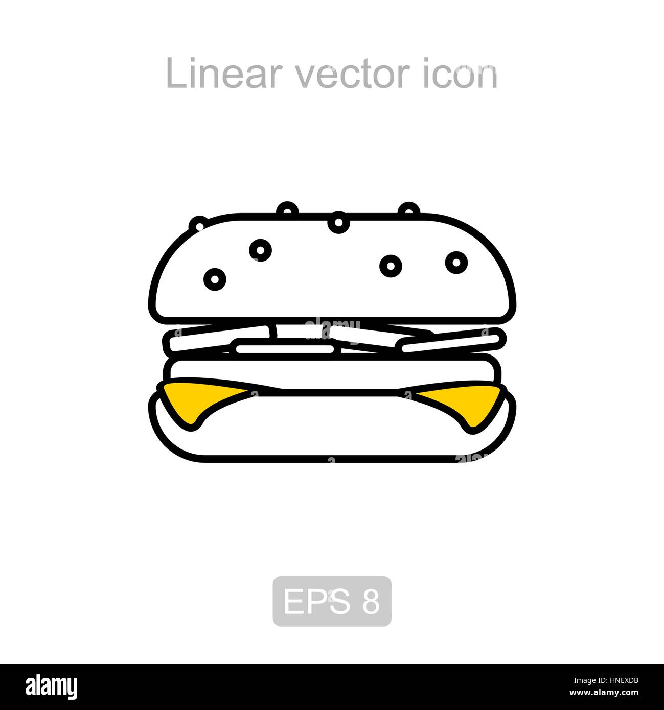 Speech bubble linear logo Stock Vector Images - Alamy