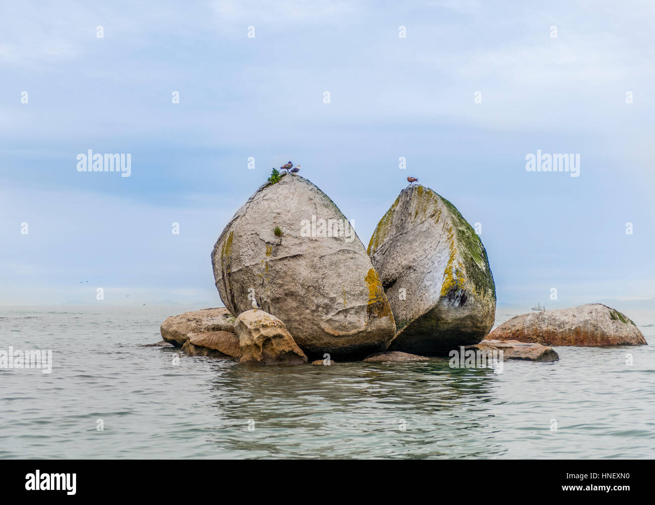 Split apple rock hi-res stock photography and images - Alamy