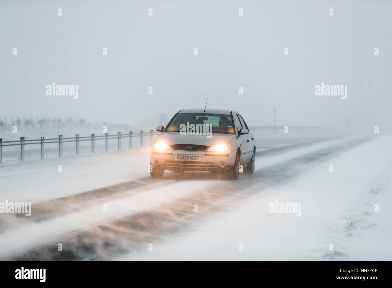 Whiteout conditions on a66 hi-res stock photography and images - Alamy