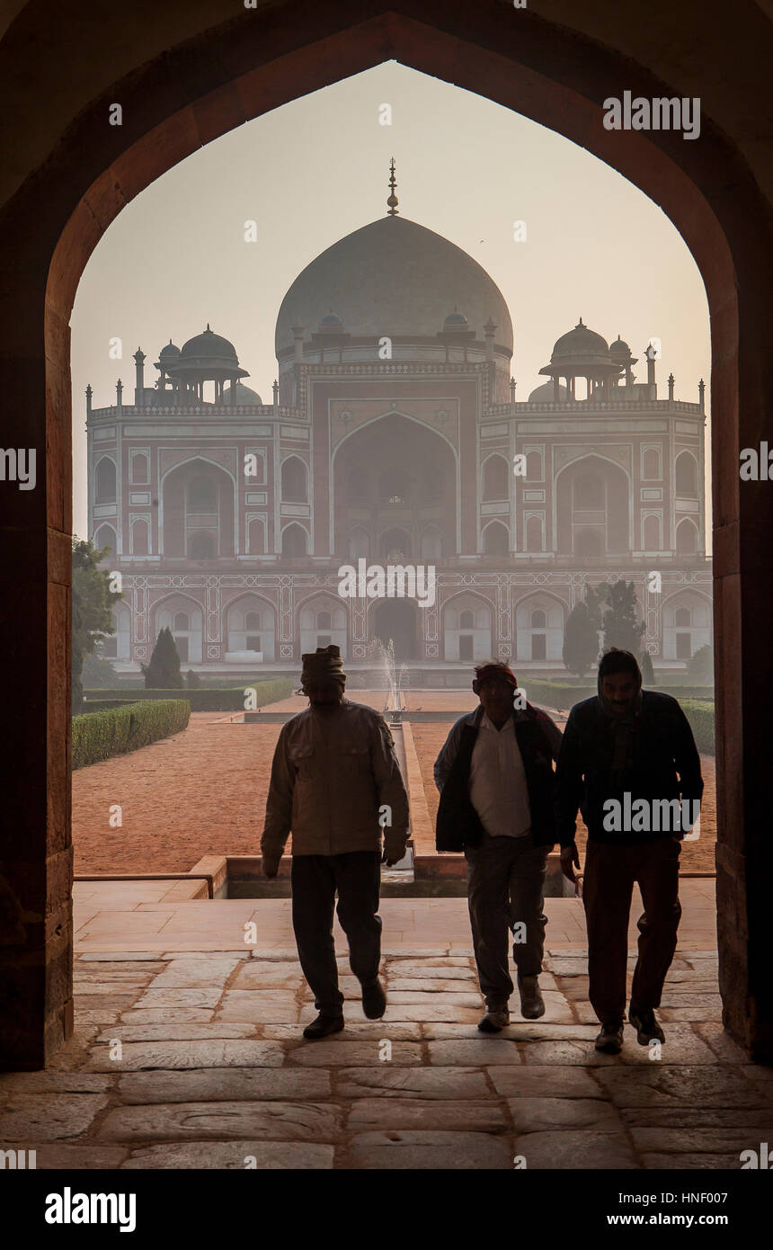 Urban, landscape, Cityscape, townscape,Humayun's tomb, Delhi, India ...