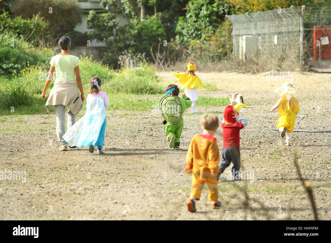 Kindergarten costumes hi-res stock photography and images - Alamy