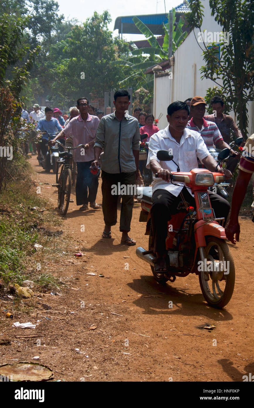 Buddhism funeral procession hi-res stock photography and images - Alamy