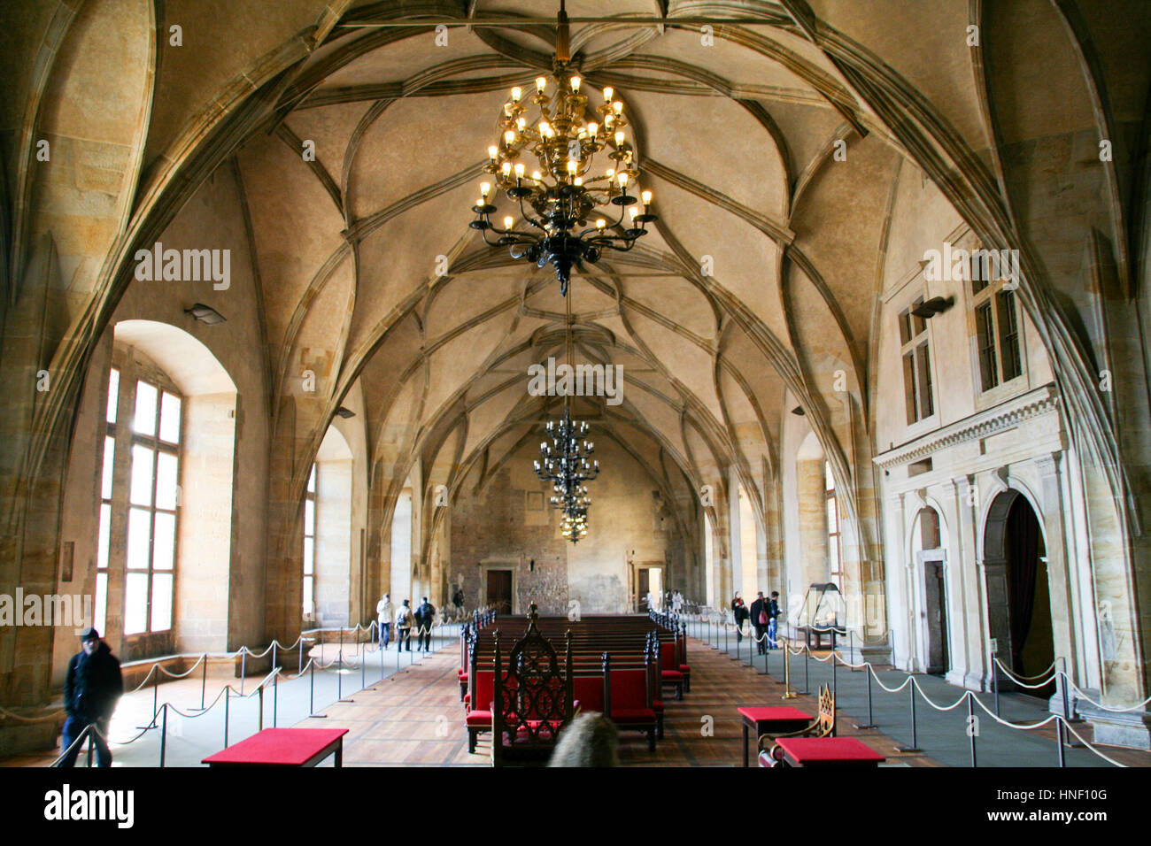 Church interior prague castle hi-res stock photography and images - Alamy