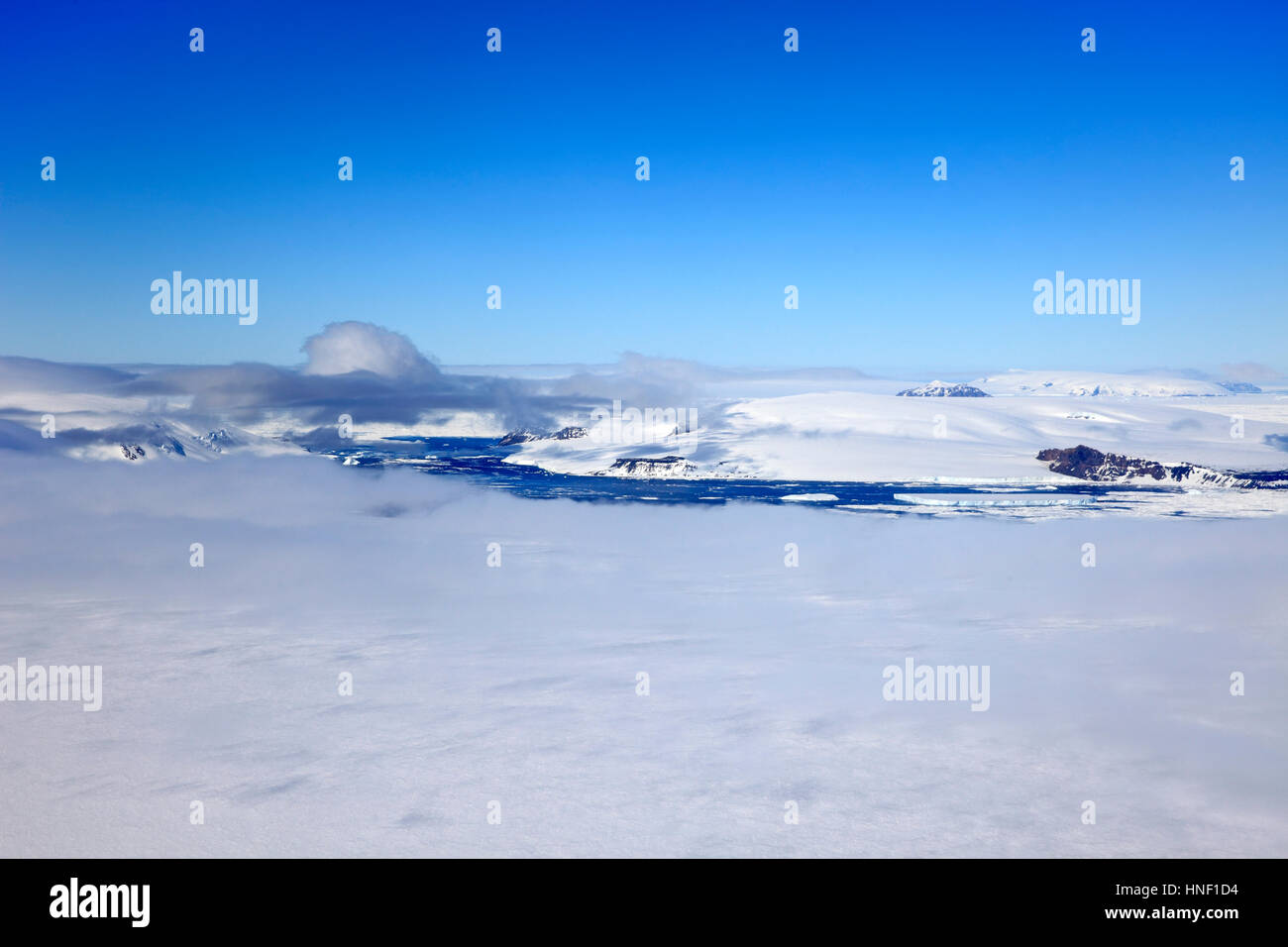 Continent of Antarctica, View Point, Antarctica, Weddell Sea, view from ...