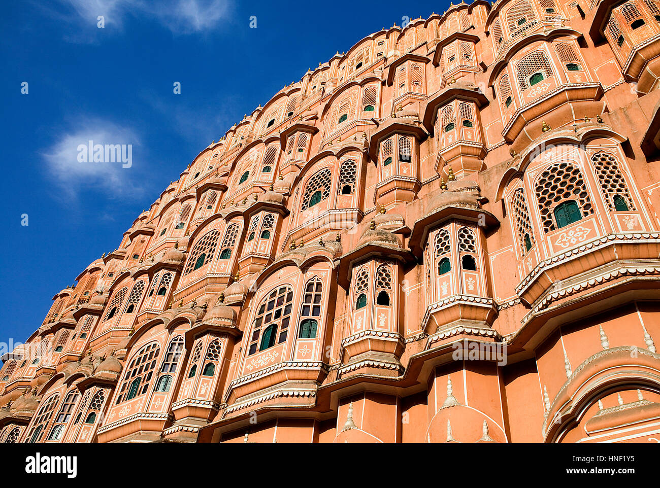 Hawa Mahal (Palace of Winds or Winds palace). Jaipur. Rajasthan, India ...