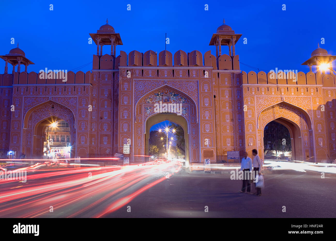 Ajmeri Gate. Jaipur. Rajasthan,India Stock Photo - Alamy