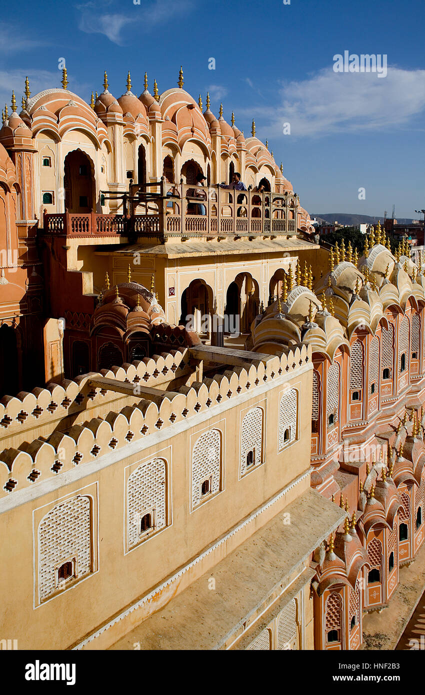 Interior of Hawa Mahal (Palace of Winds). Jaipur. Rajasthan, India ...