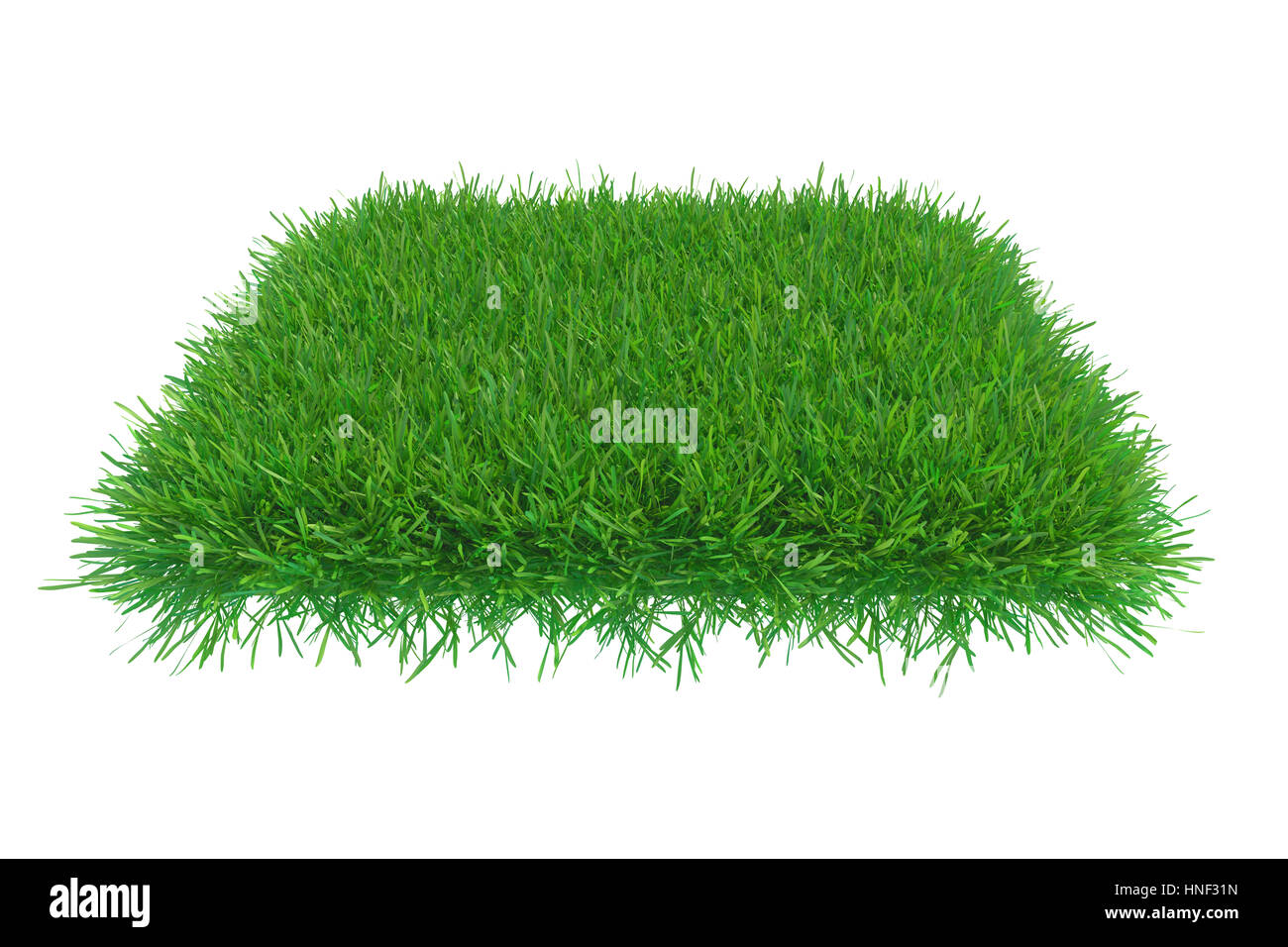 square piece of cropped grass to be installed Stock Photo - Alamy