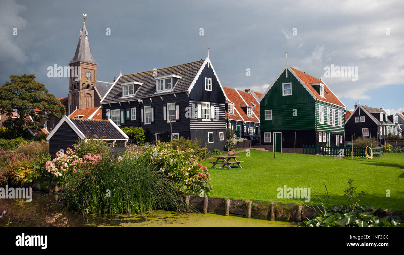 Marken, an historical village on a peninsula in Holland Stock Photo - Alamy