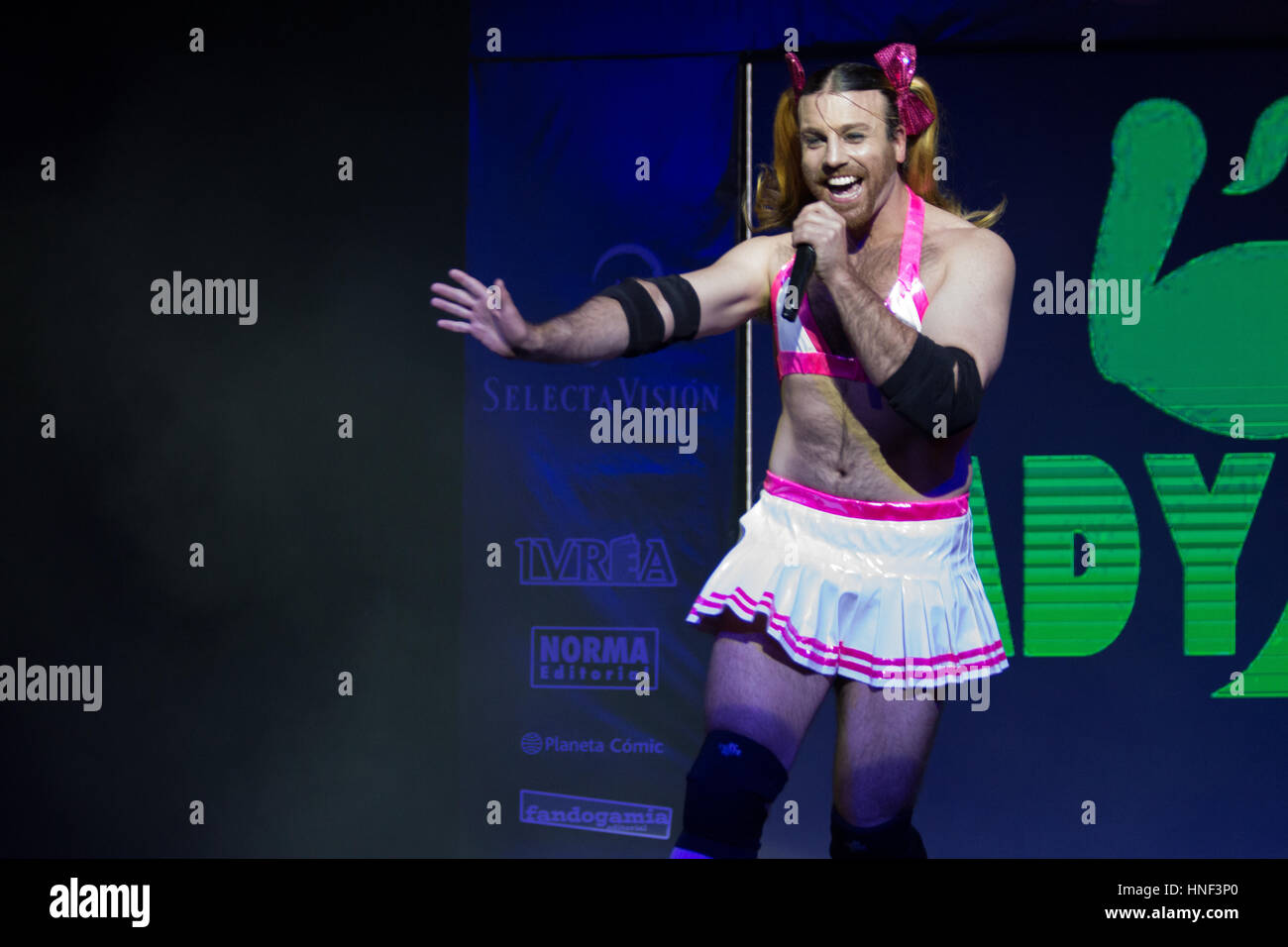 Madrid, Spain. 11th Feb, 2017. LadyBeard. Concert of Ladybeard in Japan ...