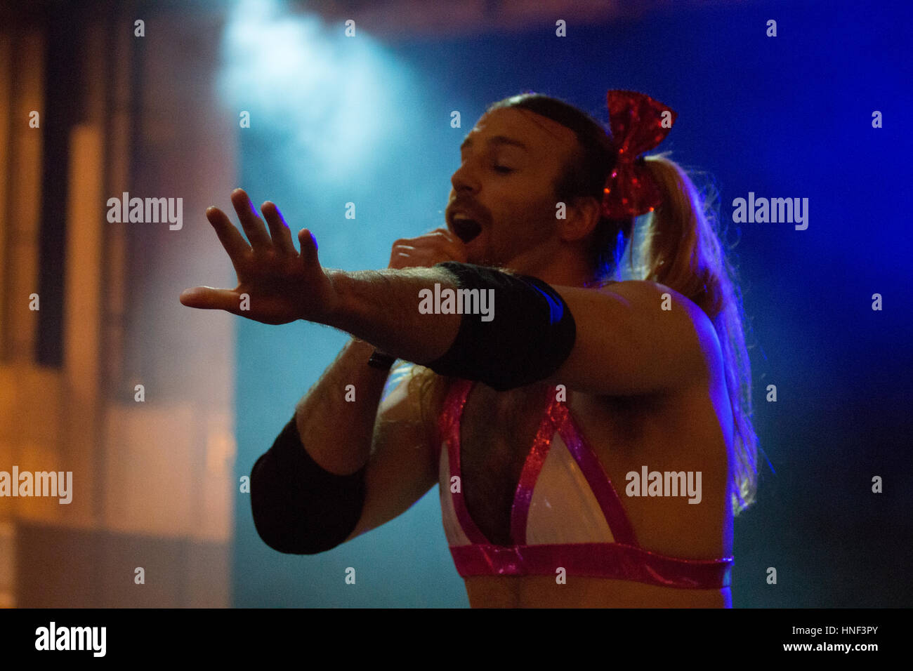 Madrid, Spain. 11th Feb, 2017. Concert of Ladybeard in Japan weekend ...