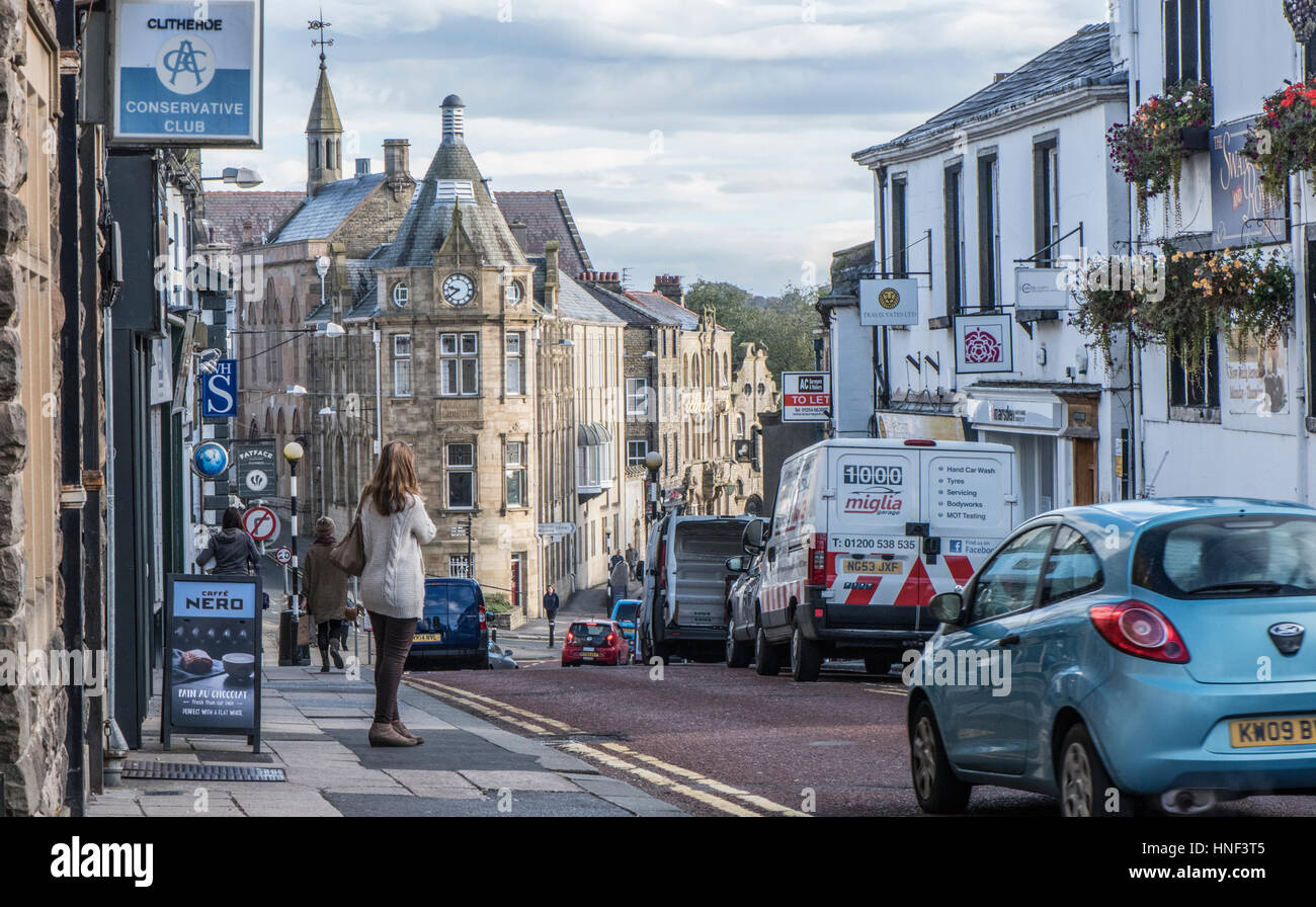 Clitheroe town centre hi-res stock photography and images - Alamy
