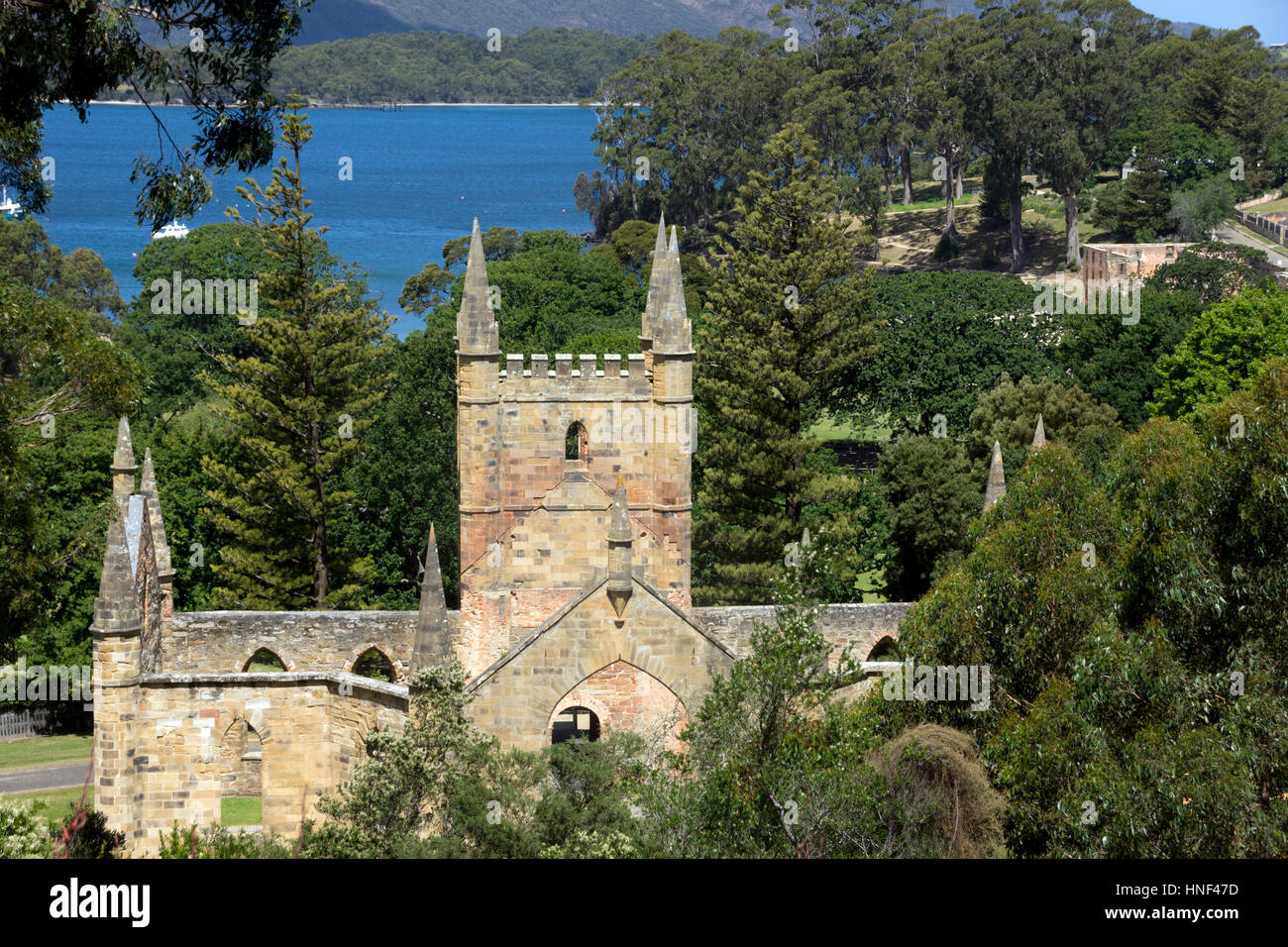 Port Arthur Historic Site, Tasmania, Australia Stock Photo - Alamy
