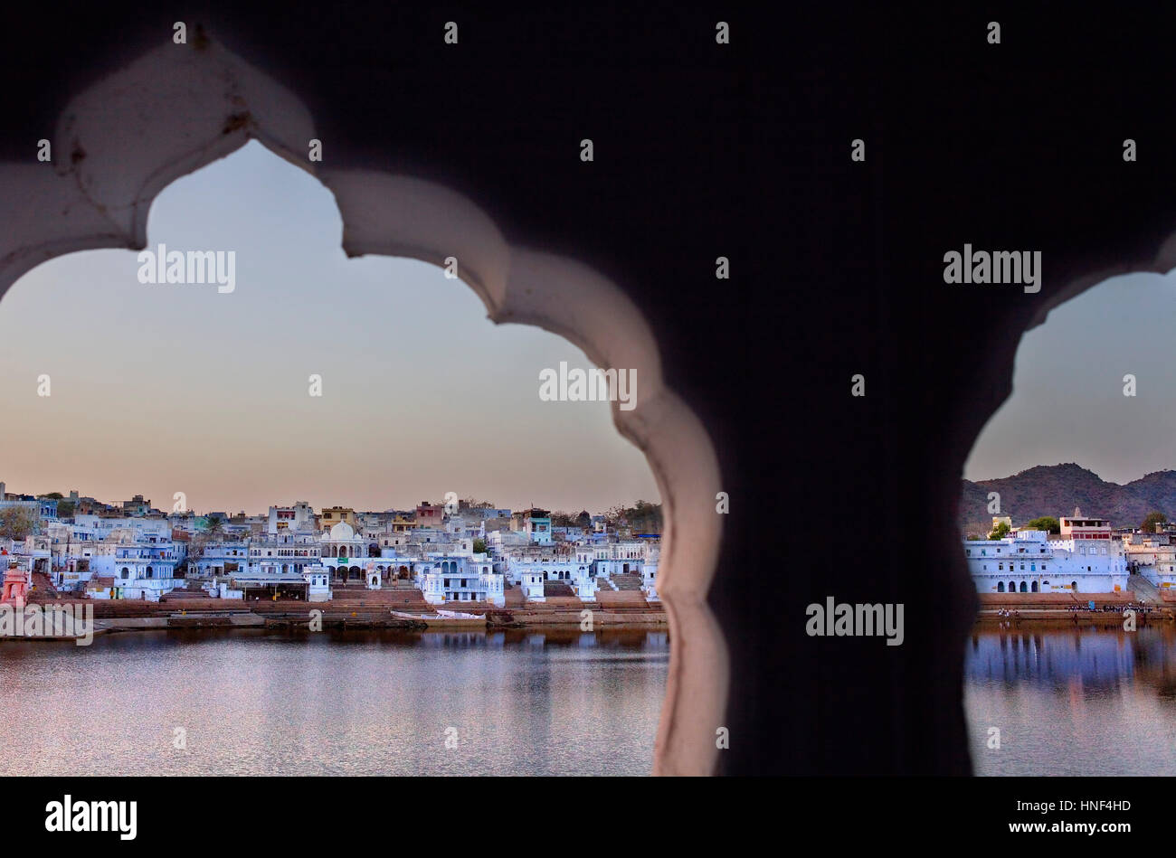 Ghat, ghats, The holy lake and the village of Pushkar,pushkar ...