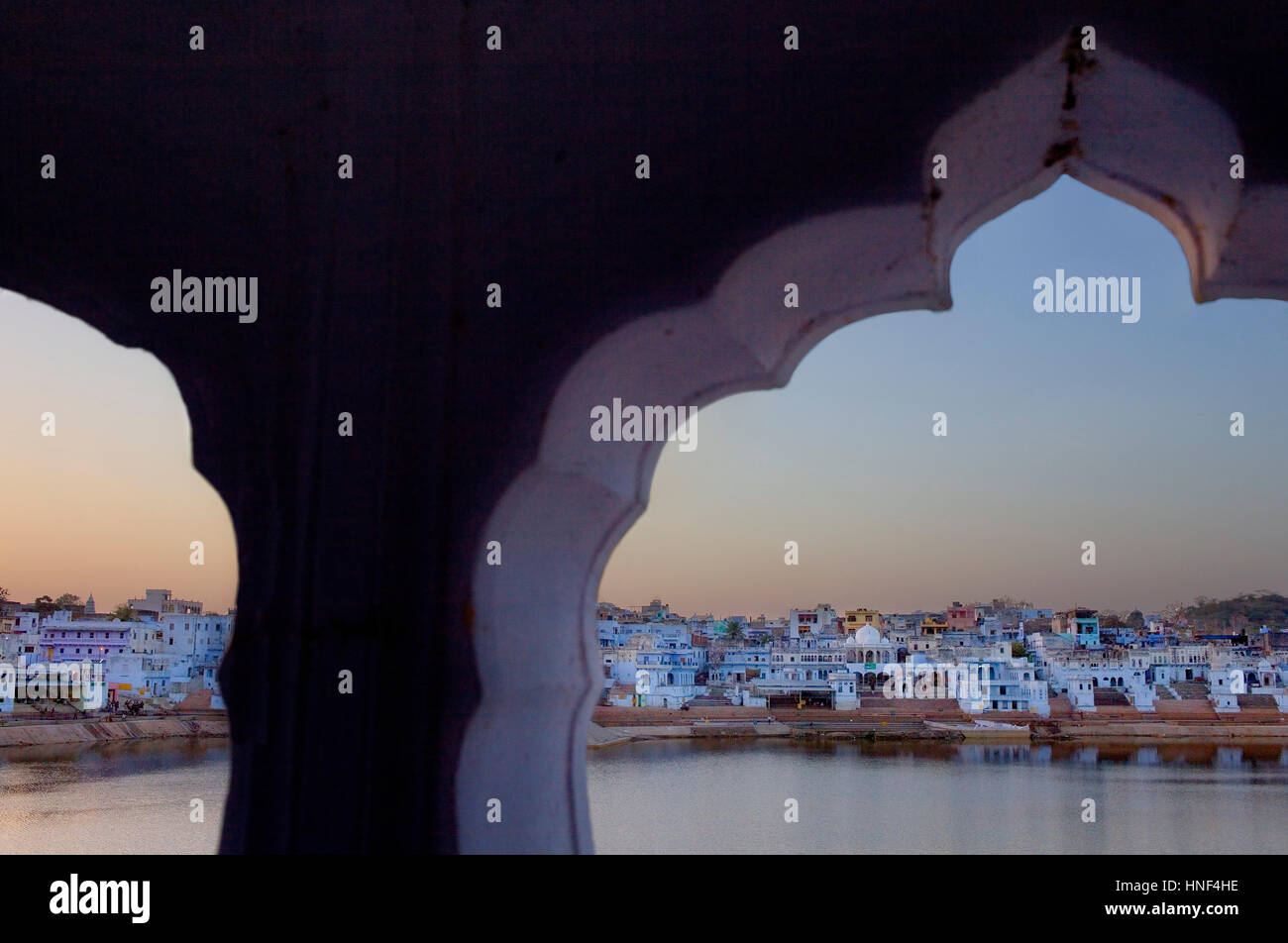 Ghat, ghats, The holy lake and the village of Pushkar,pushkar ...