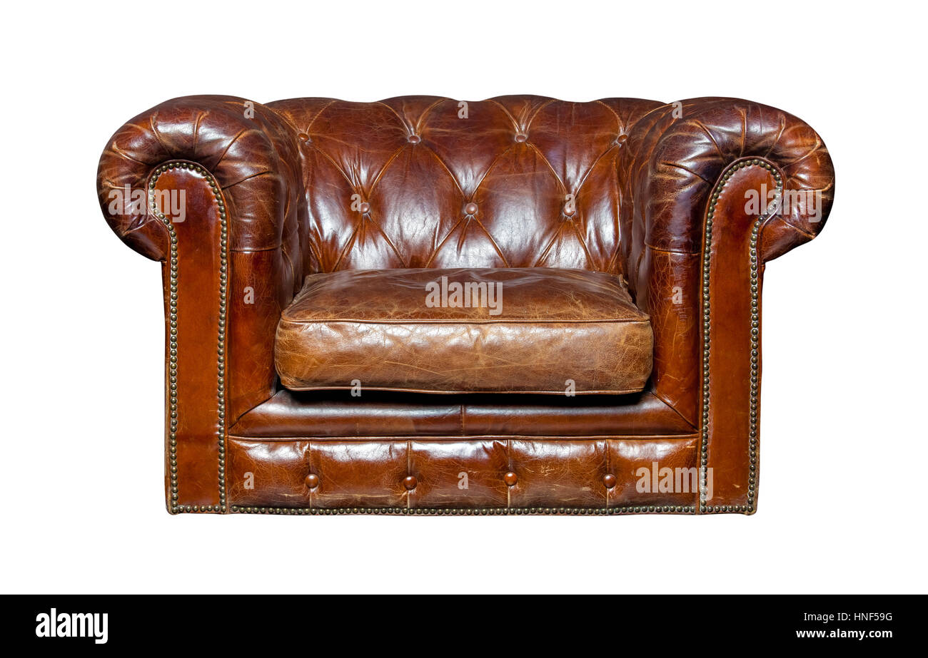 Brown leather texture natural Cut Out Stock Images & Pictures - Alamy