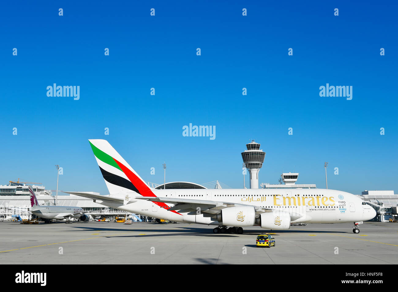 Emirates, Airbus, A 380, 400, Aircraft, Plane, Departure, Flight, fly ...