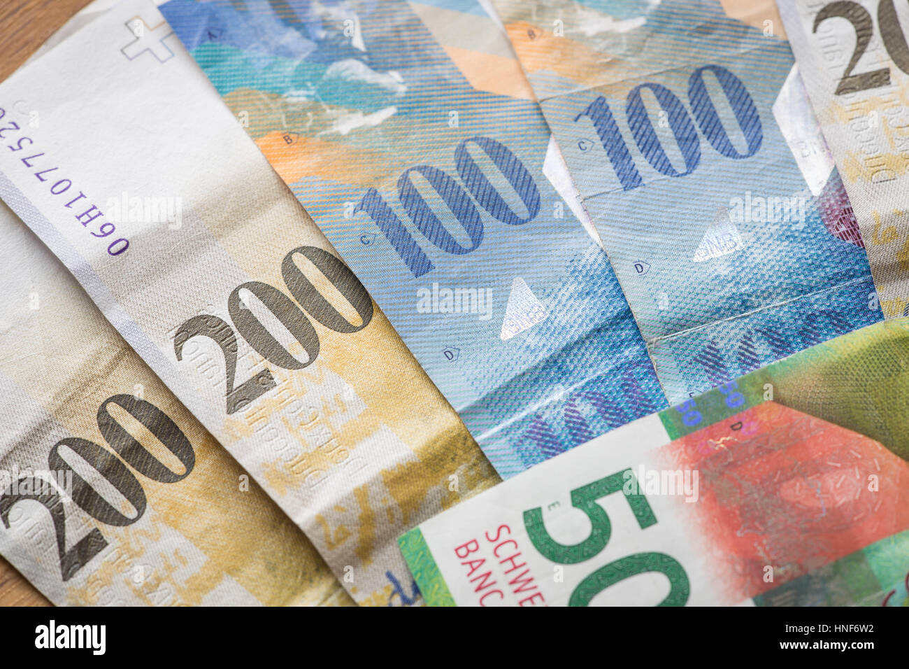 Swiss francs money Stock Photo - Alamy