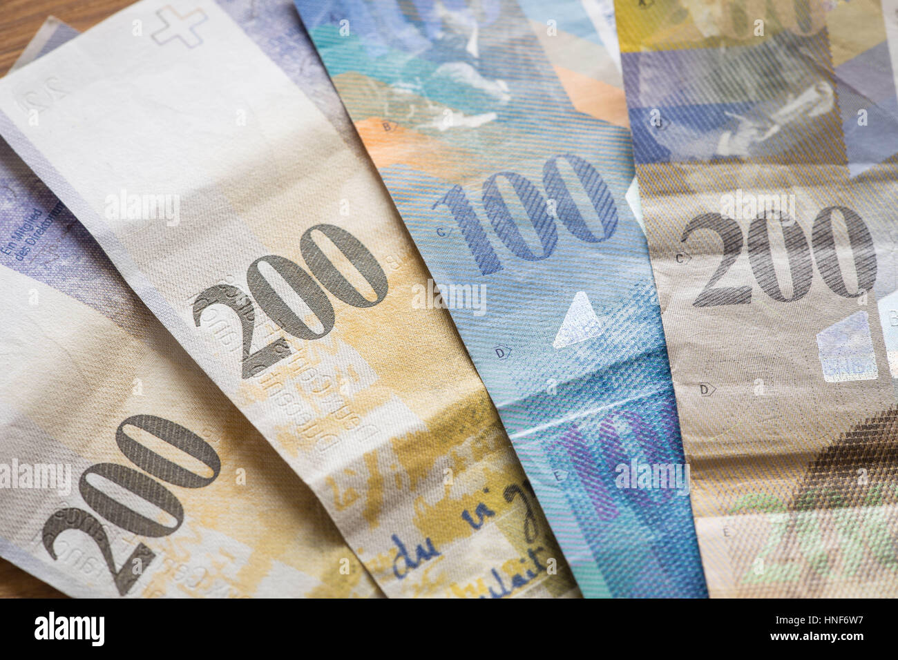 Swiss francs money Stock Photo - Alamy