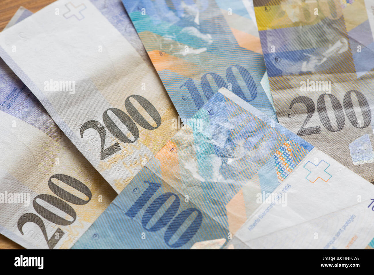 Swiss francs money Stock Photo - Alamy