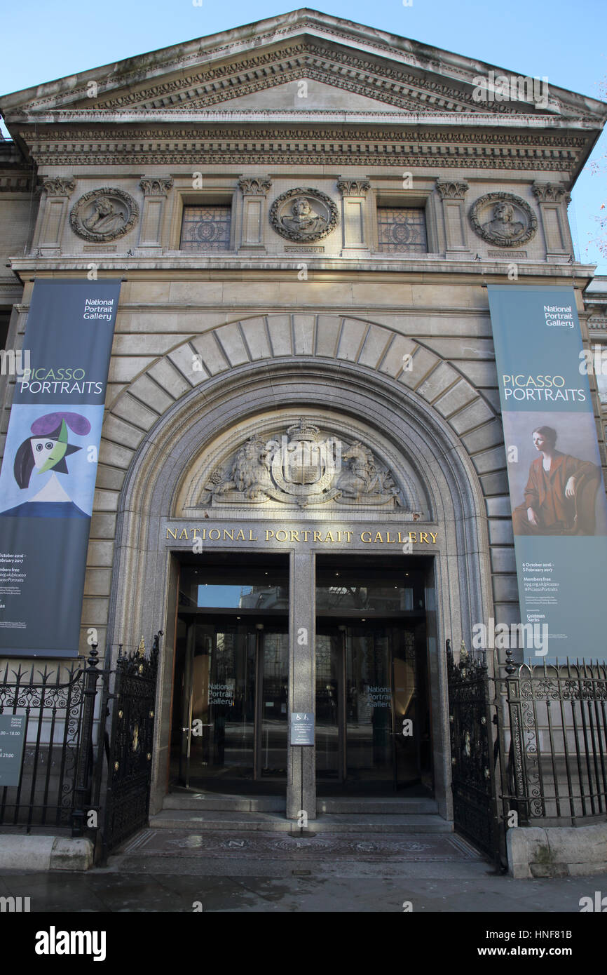 the national portrait gallery london Stock Photo - Alamy