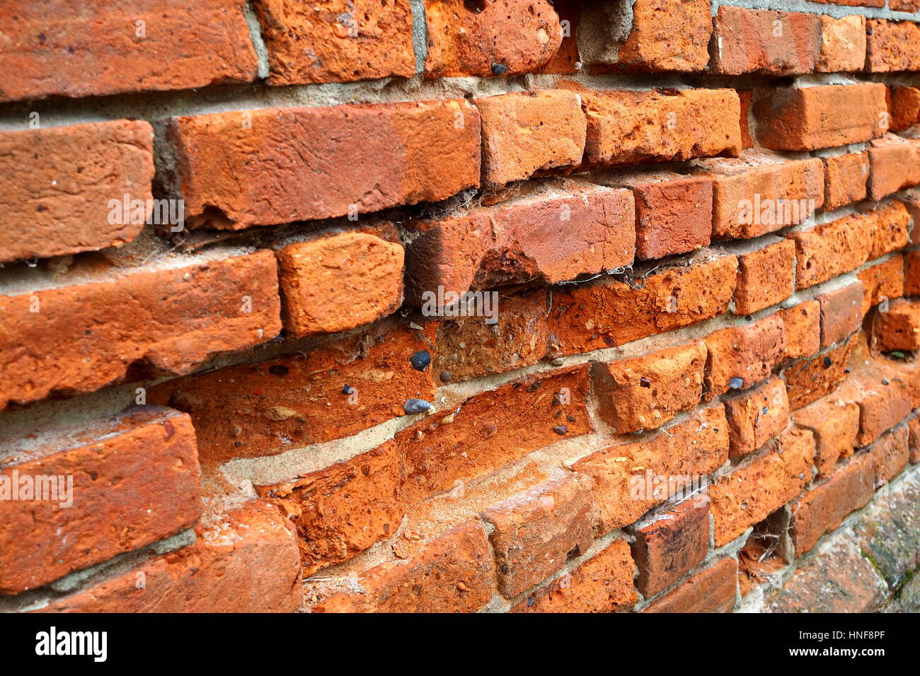Crumbling brick wall Stock Photo - Alamy Crumbling brick wall Stock Photo - Alamy