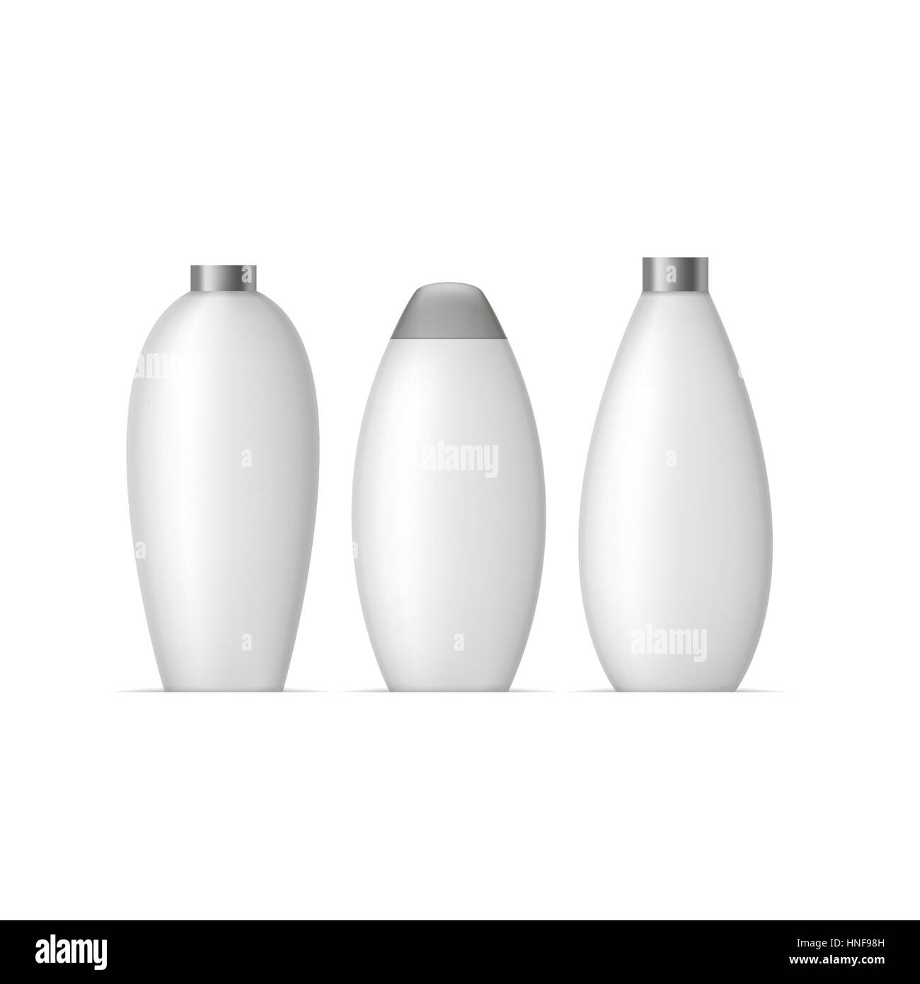 White bottle set Stock Vector Image & Art - Alamy
