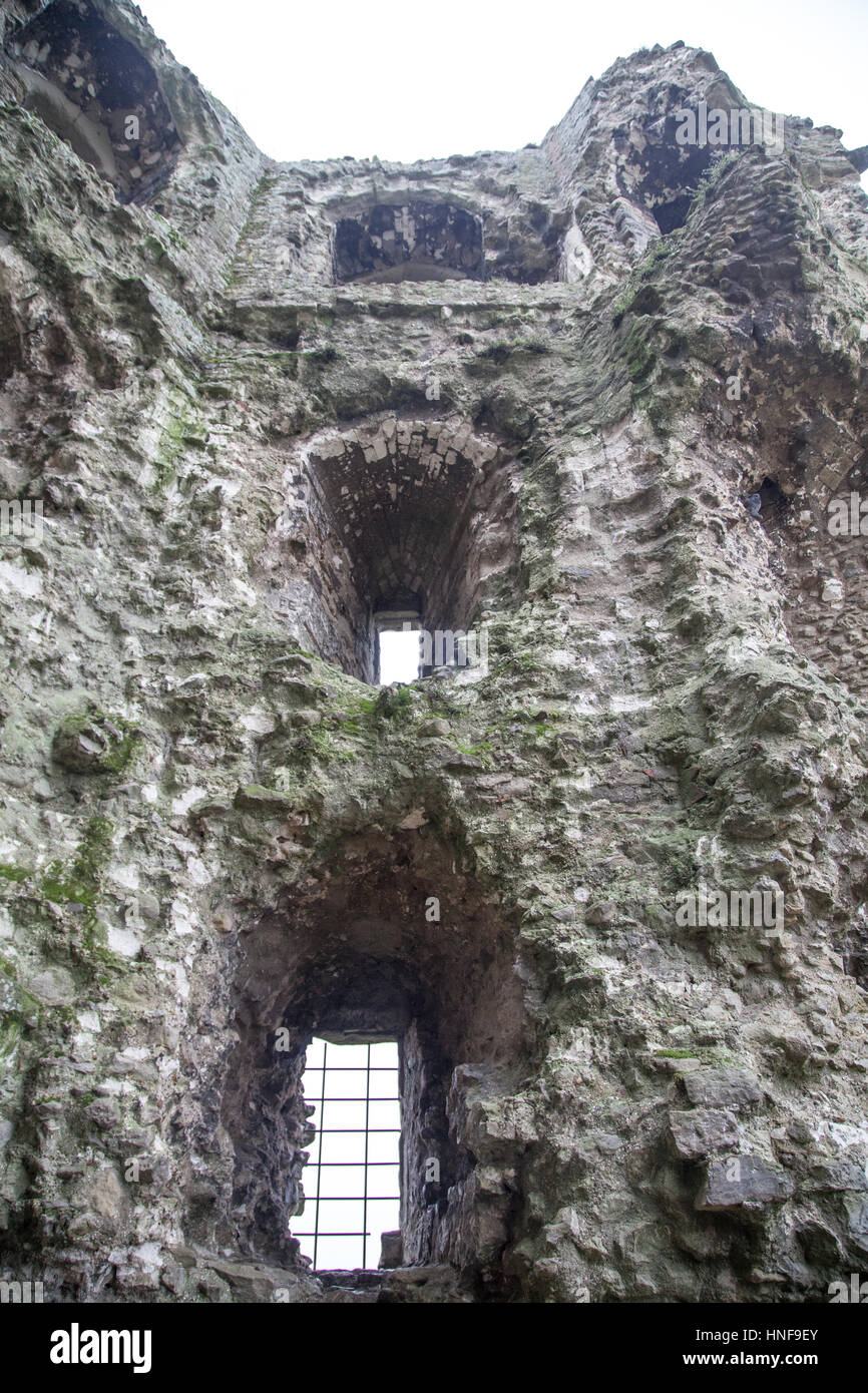 brickwork detail at old castle Stock Photo - Alamy