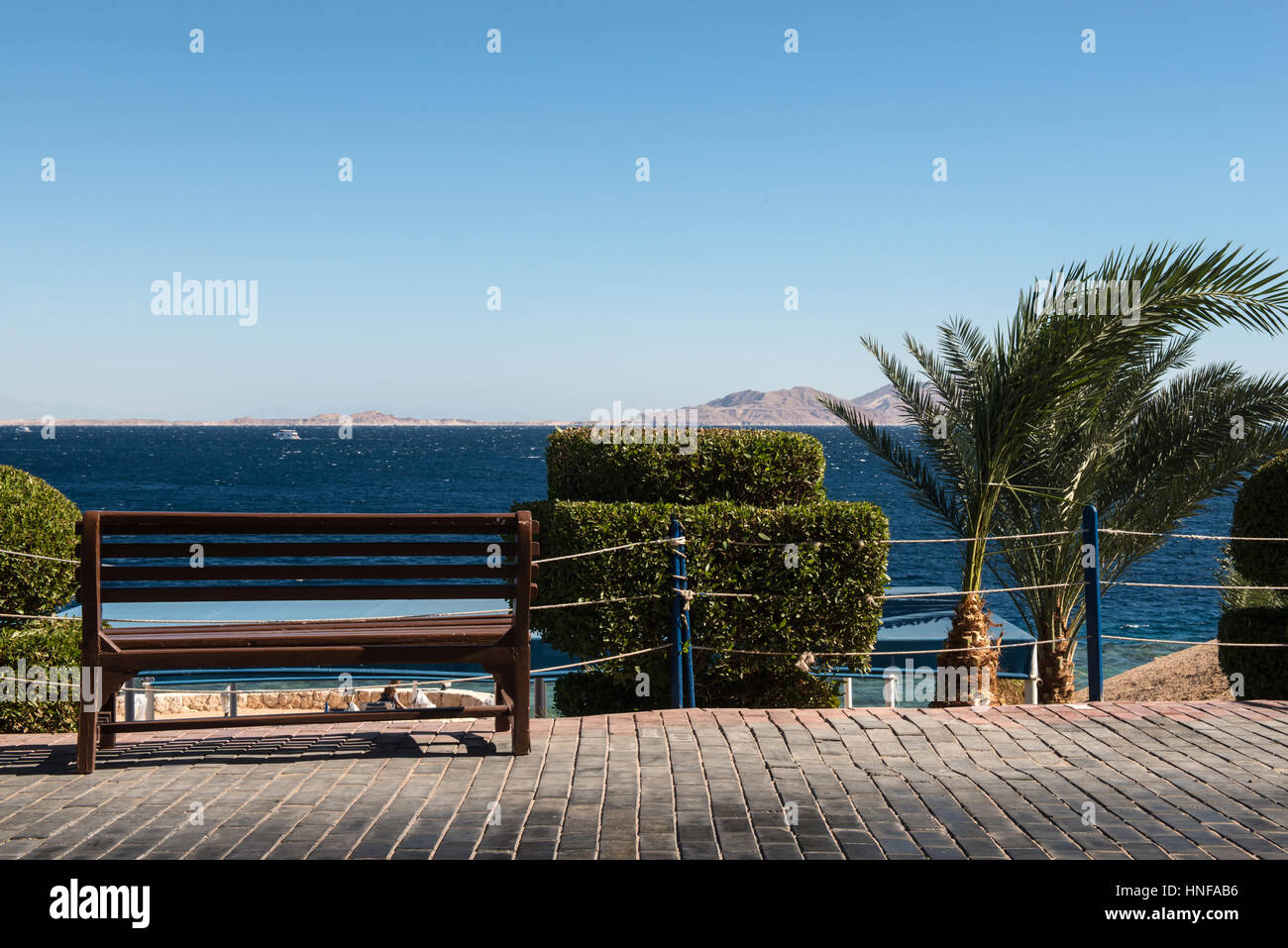 beautiful evening views of the red sea Stock Photo - Alamy