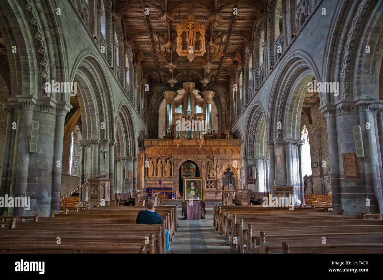 St David's Cathedral, St David Stock Photo - Alamy
