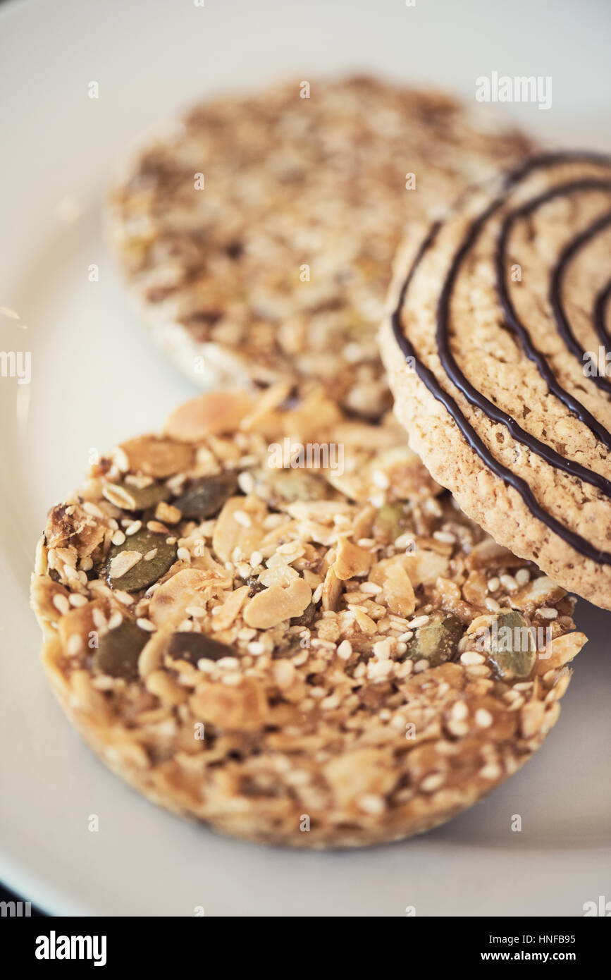 Closeup mixed nut cookies hi-res stock photography and images - Alamy