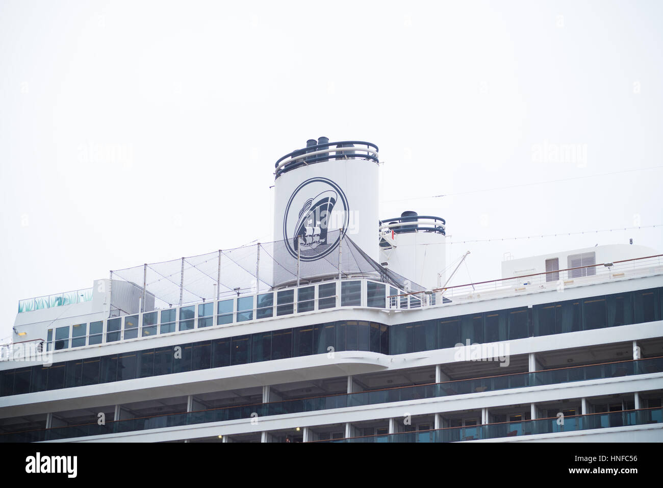 ROTTERDAM, NETHERLANDS - MAY 14, 2016: Passenger ship the "MS rotterdam ...