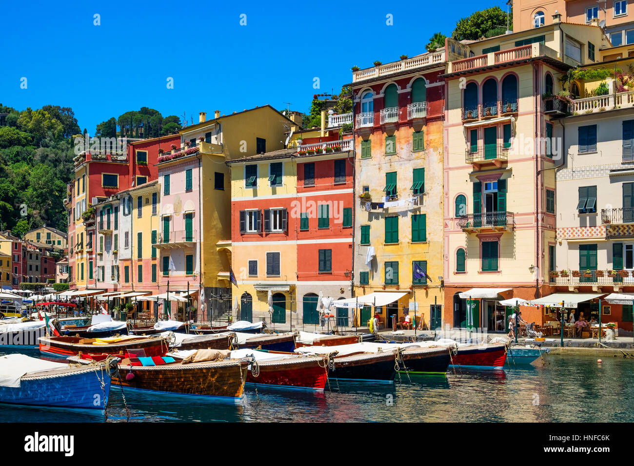 the coastal village of portofino on the italian riviera Stock Photo - Alamy