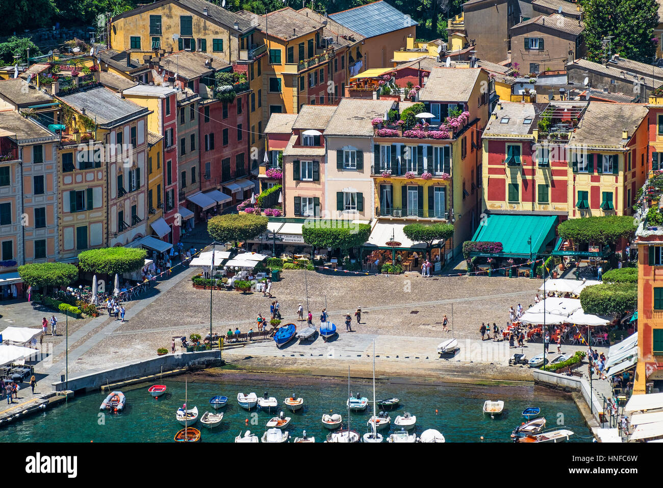 the coastal village of portofino on the italian riviera Stock Photo - Alamy