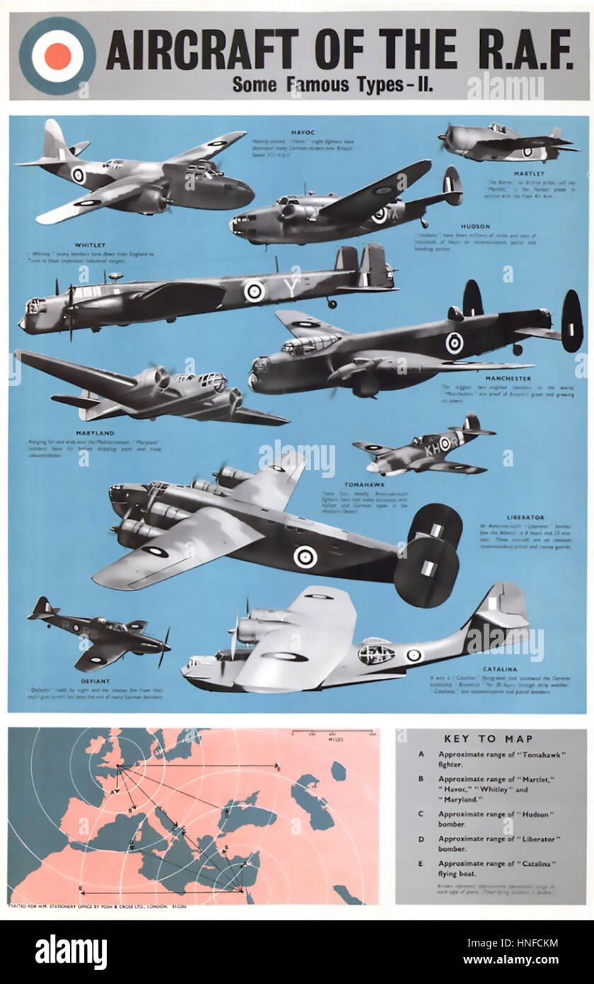 Ww2 british aircraft hi-res stock photography and images - Alamy