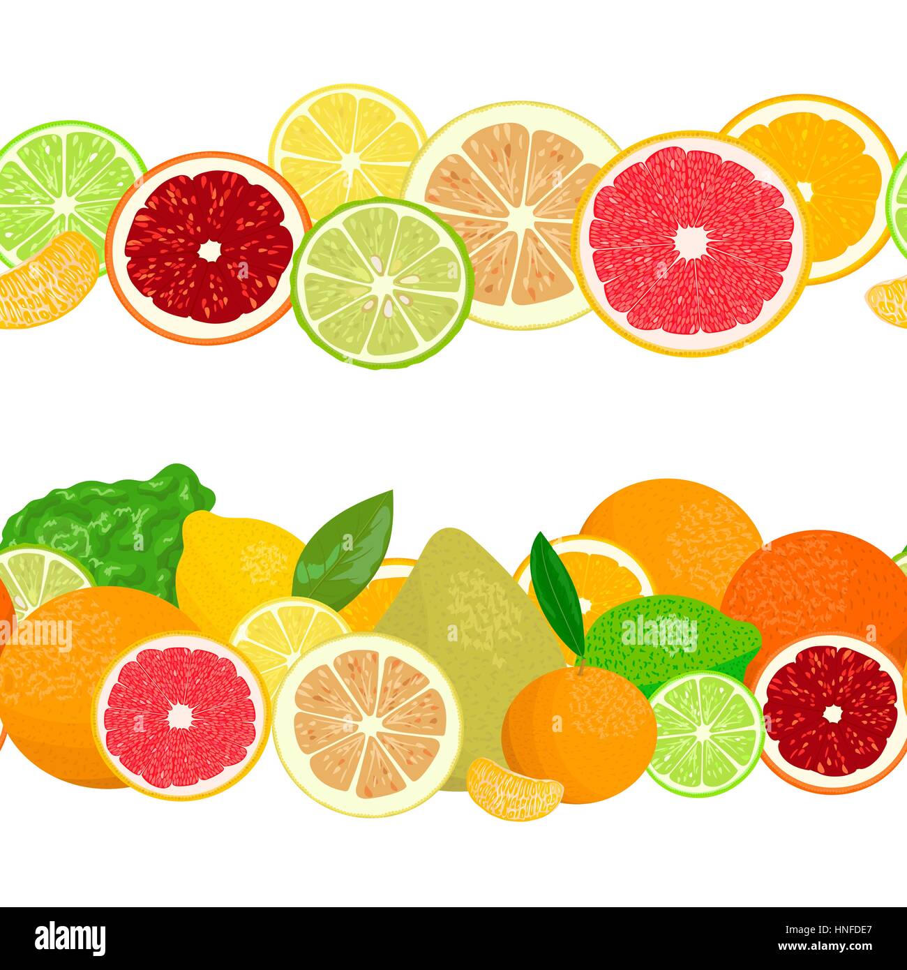 Orange lemon lime grapefruit Cut Out Stock Images & Pictures - Alamy