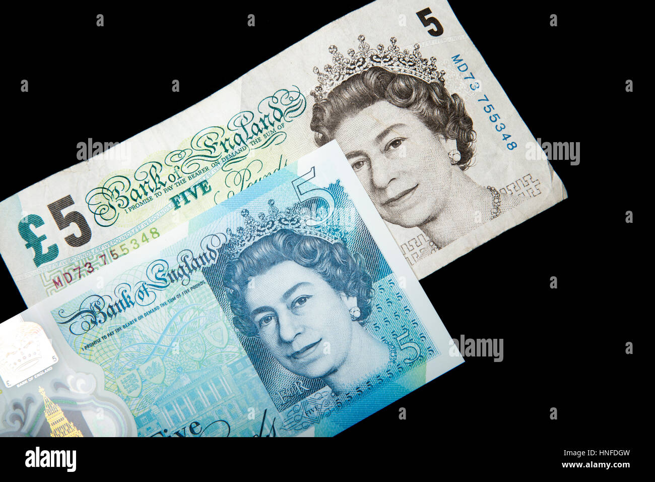 5 pound note uk hi-res stock photography and images - Alamy