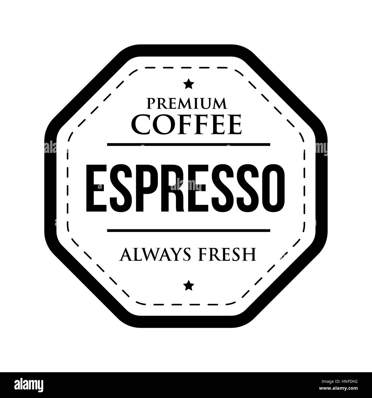 Coffee Espresso vintage stamp Stock Vector Image & Art - Alamy