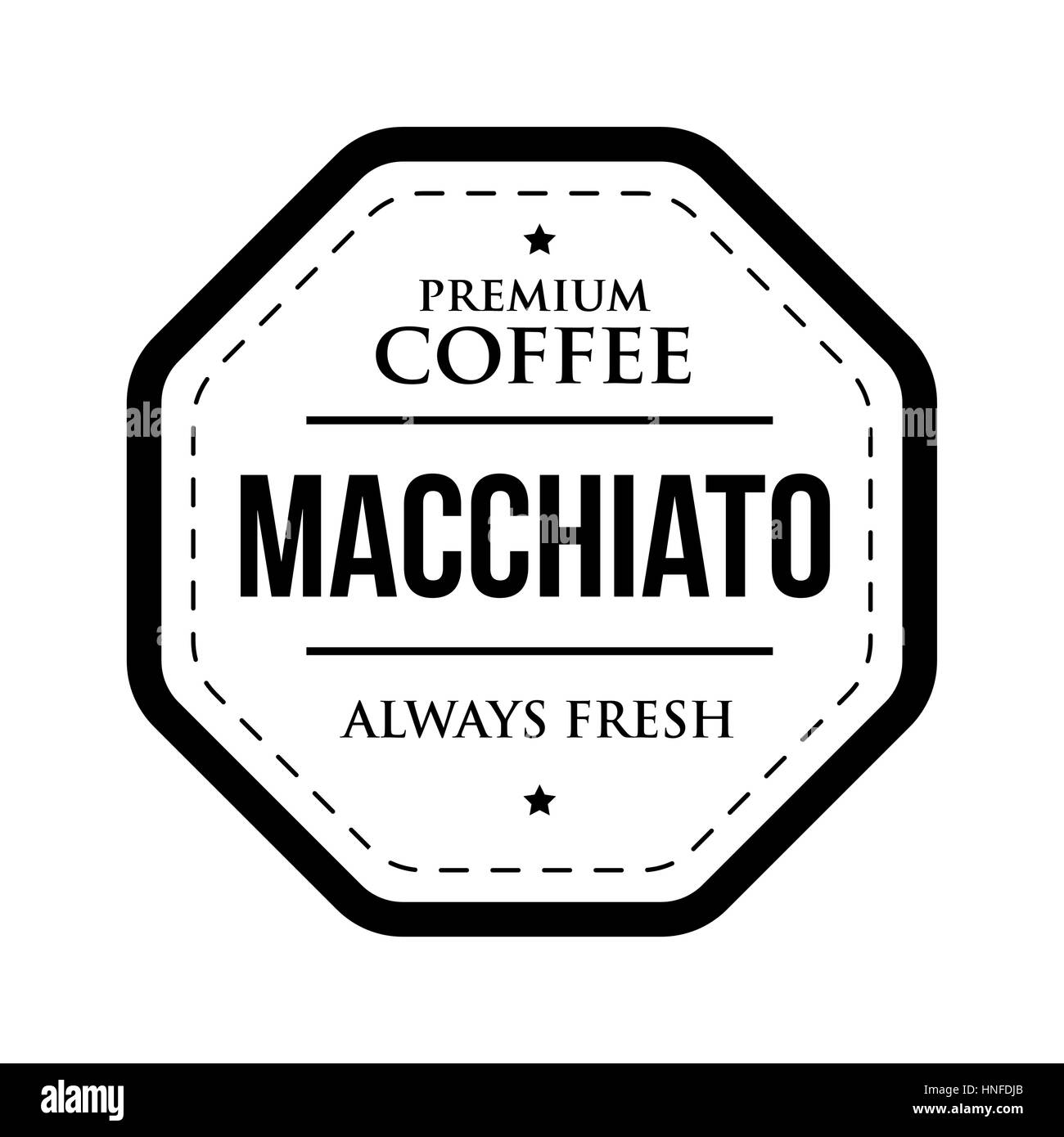 Macchiato Stock Vector Images - Alamy