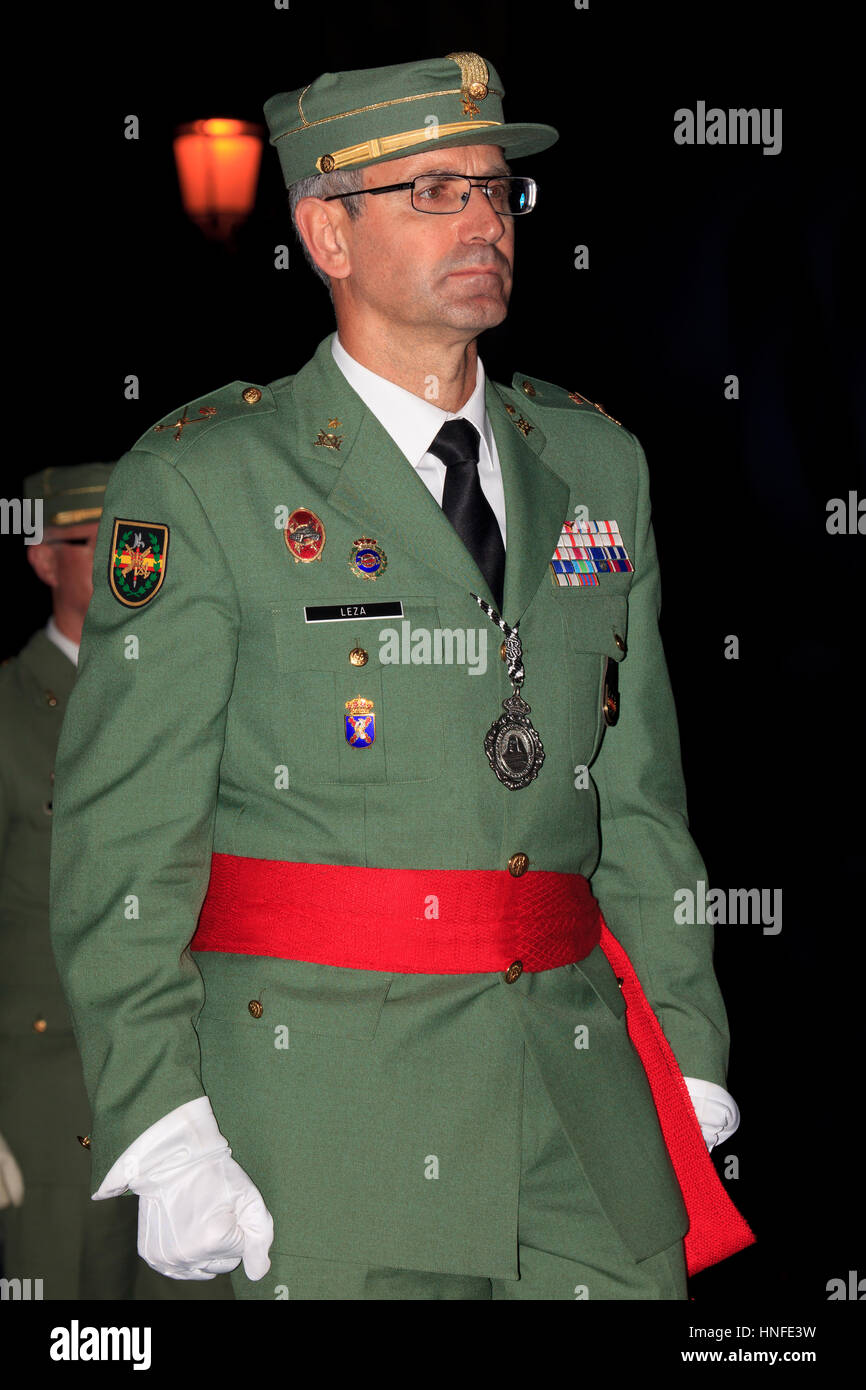 The commanding officer of the Spanish Legion Brigadier General Juan ...