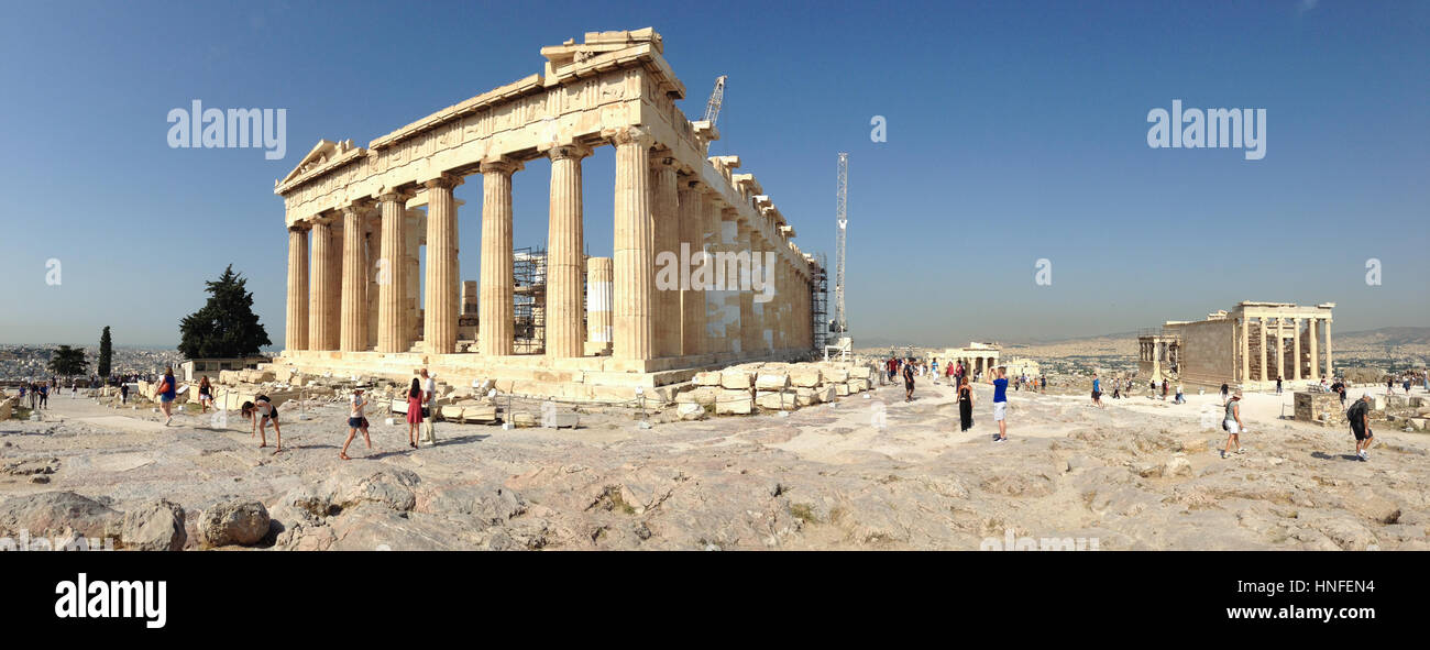 The Parthenon from Ancient Greece Stock Photo - Alamy