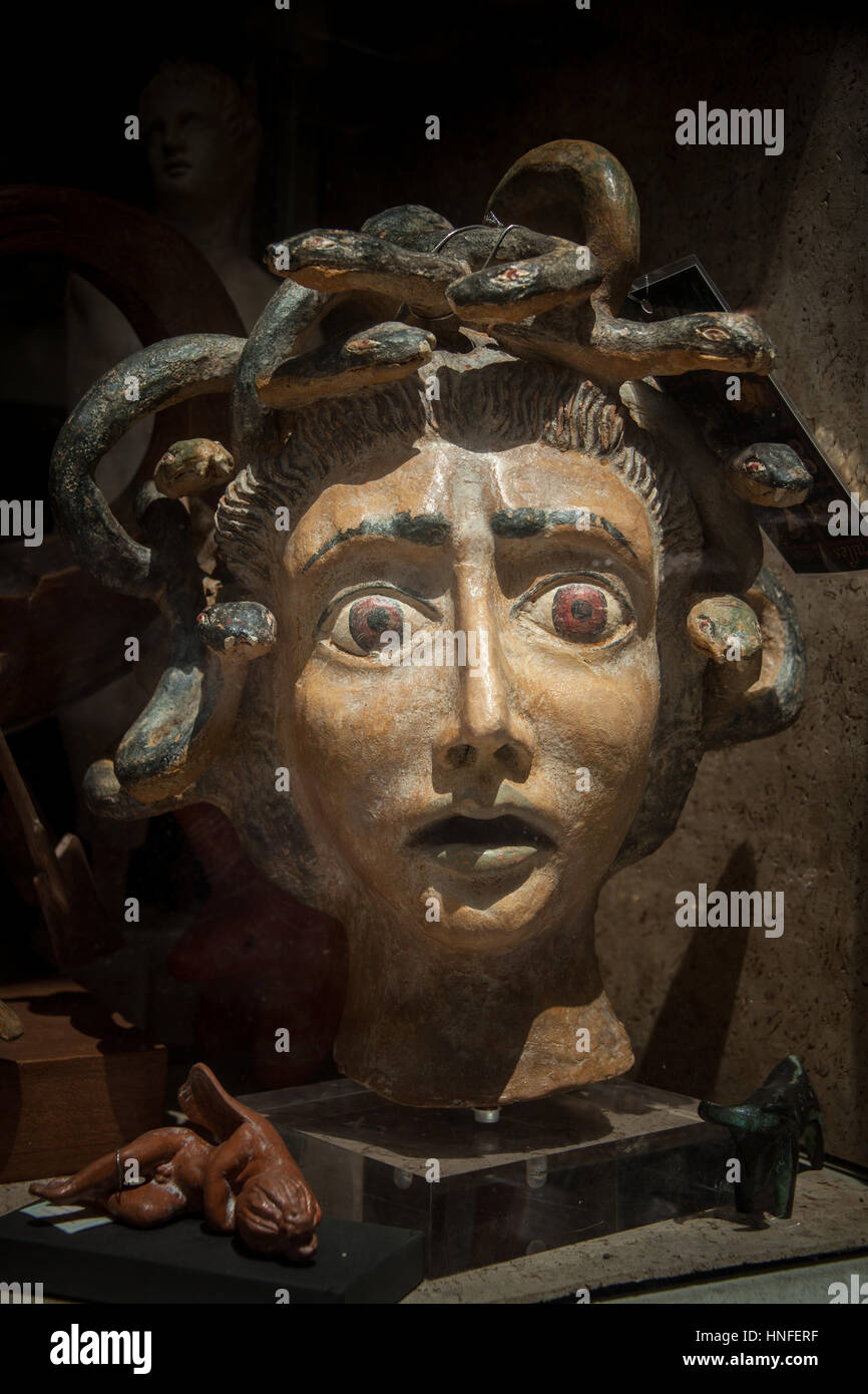 Medusa in Ancient Greece Stock Photo - Alamy