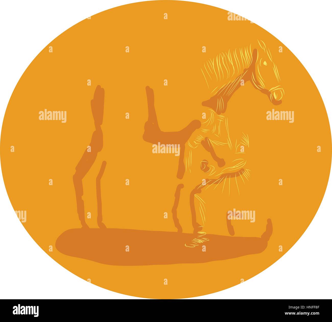 Horse and farrier Stock Vector Images - Alamy