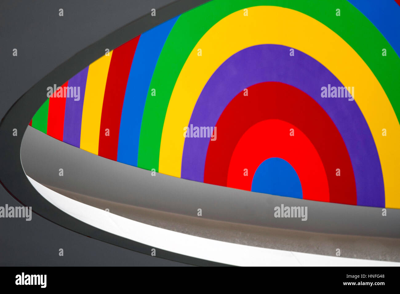 Rainbow color ring hi-res stock photography and images - Alamy